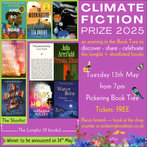 Climate Fiction Prize Evening – Pickering Book Tree